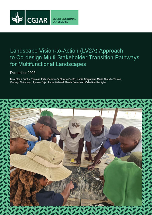 Landscape Vision-to-Action (LV2A) approach to co-design multi ...