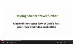 Helping science travel further: a behind-the-scenes look at CIAT's ...