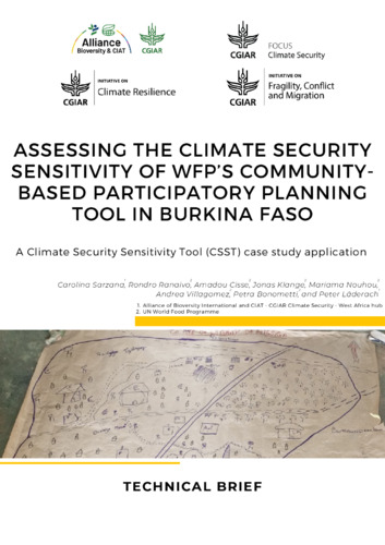 Assessing the climate security sensitivity of WFP’s community-based participatory planning tool ...