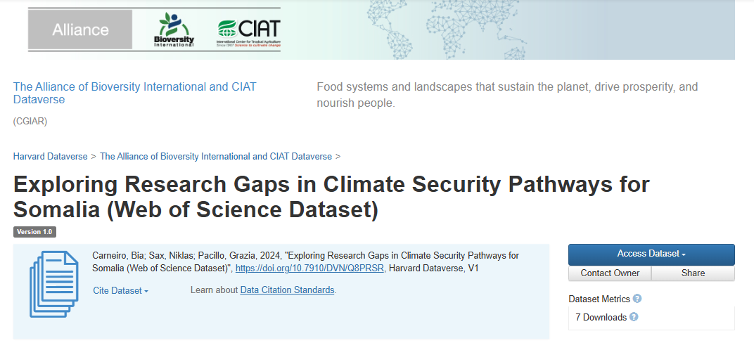 Exploring Research Gaps in Climate Security Pathways for Somalia (Web ...