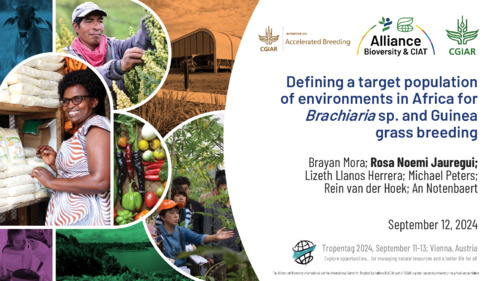 Defining a target population of environments in Africa for Brachiaria ...