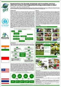 Good practices for diversity, livelihoods and ecosystem services: what ...