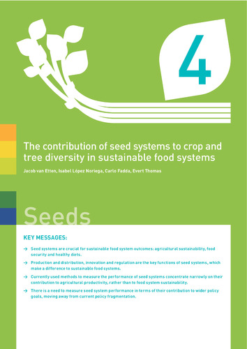 The contribution of seed systems to crop and tree diversity