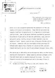 Rice grain discoloration in Colombia | Alliance Bioversity ...