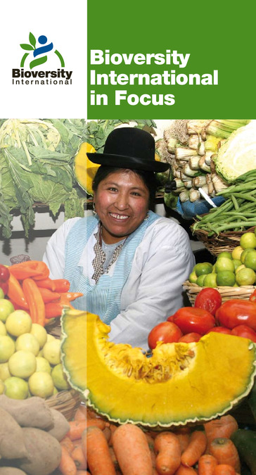 Bioversity International in Focus | Alliance Bioversity International ...
