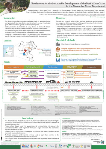 Bottlenecks for the Sustainable Development of the Beef Value Chain in ...