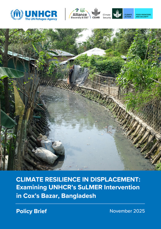 Climate resilience in displacement: Examining UNHCR’s SuLMER ...