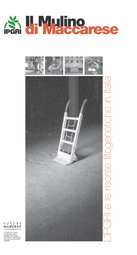 Il Mulino di Maccarese: L'IPGRI e le risorse fitogenetiche | Alliance ...