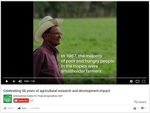 Celebrating 50 years of agricultural research and development impact ...