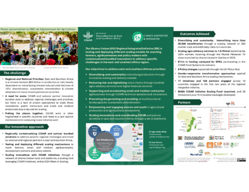 Poster presentation to ISDC on edutainment for agriculture | Alliance ...