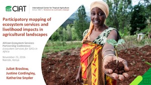 Participatory mapping of ecosystem services