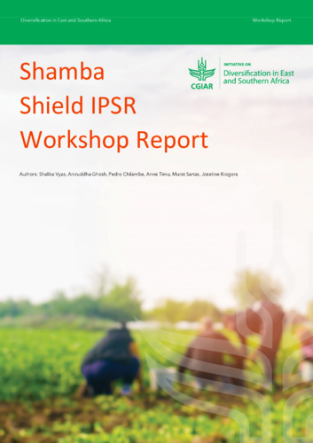 Shamba Shield IPSR: Workshop Report | Alliance Bioversity International ...