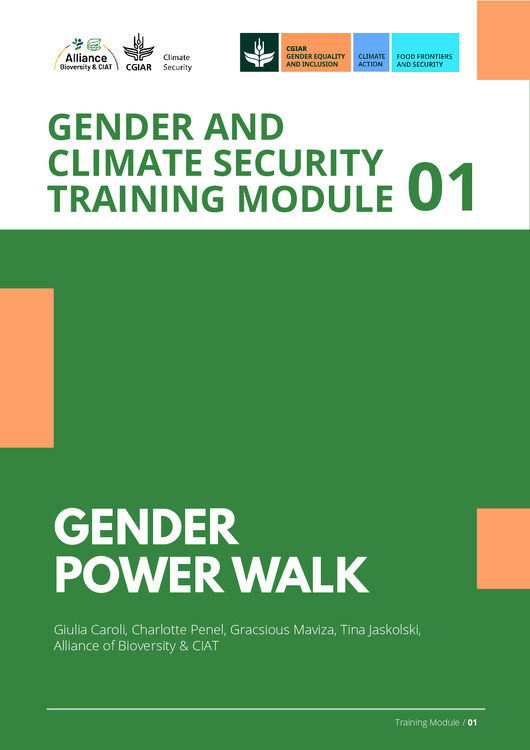 Gender power walk | Alliance Bioversity International - CIAT