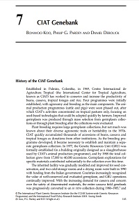 CIAT genebank | Alliance Bioversity International - CIAT