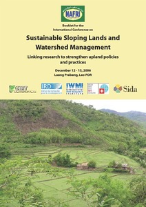 International Conference on Sustainable Sloping Lands and Watershed ...