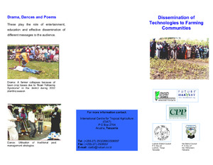 Dissemination of technologies to farming communities | Alliance ...