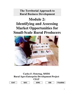 The territorial approach to rural business development: module 2 ...
