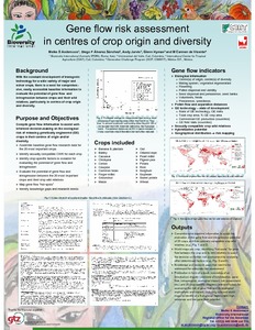 Gene flow risk assessment in centres of crop origin and biodiversity ...