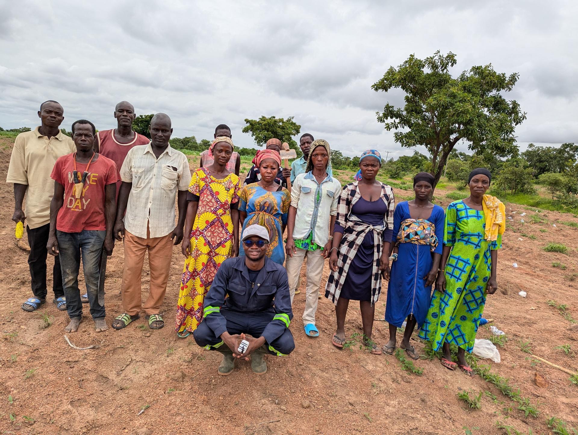 Establishing Demonstration Farms in Ghana