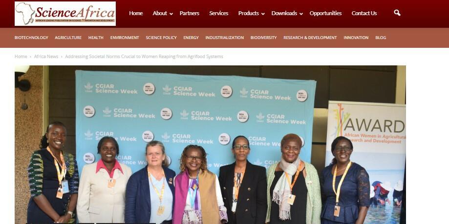 The Alliance at CGIAR Science Week