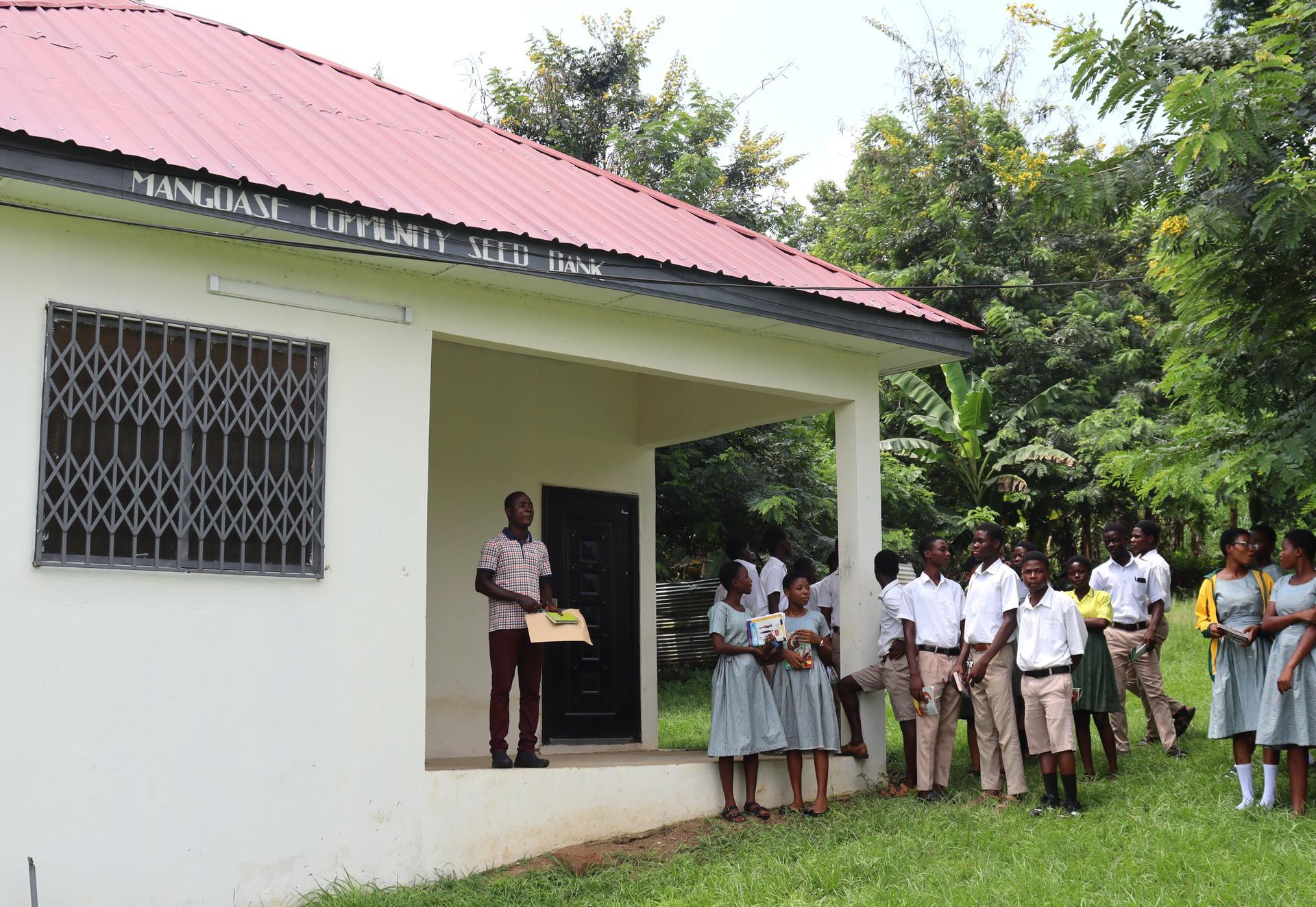 First-of-a-kind School Agrobiodiversity Fan Club in Ghana
