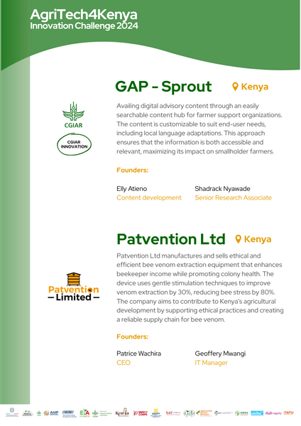 Register for the AgriTech4Kenya Innovation Challenge, Demo Day