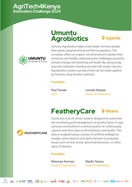 Register for the AgriTech4Kenya Innovation Challenge, Demo Day