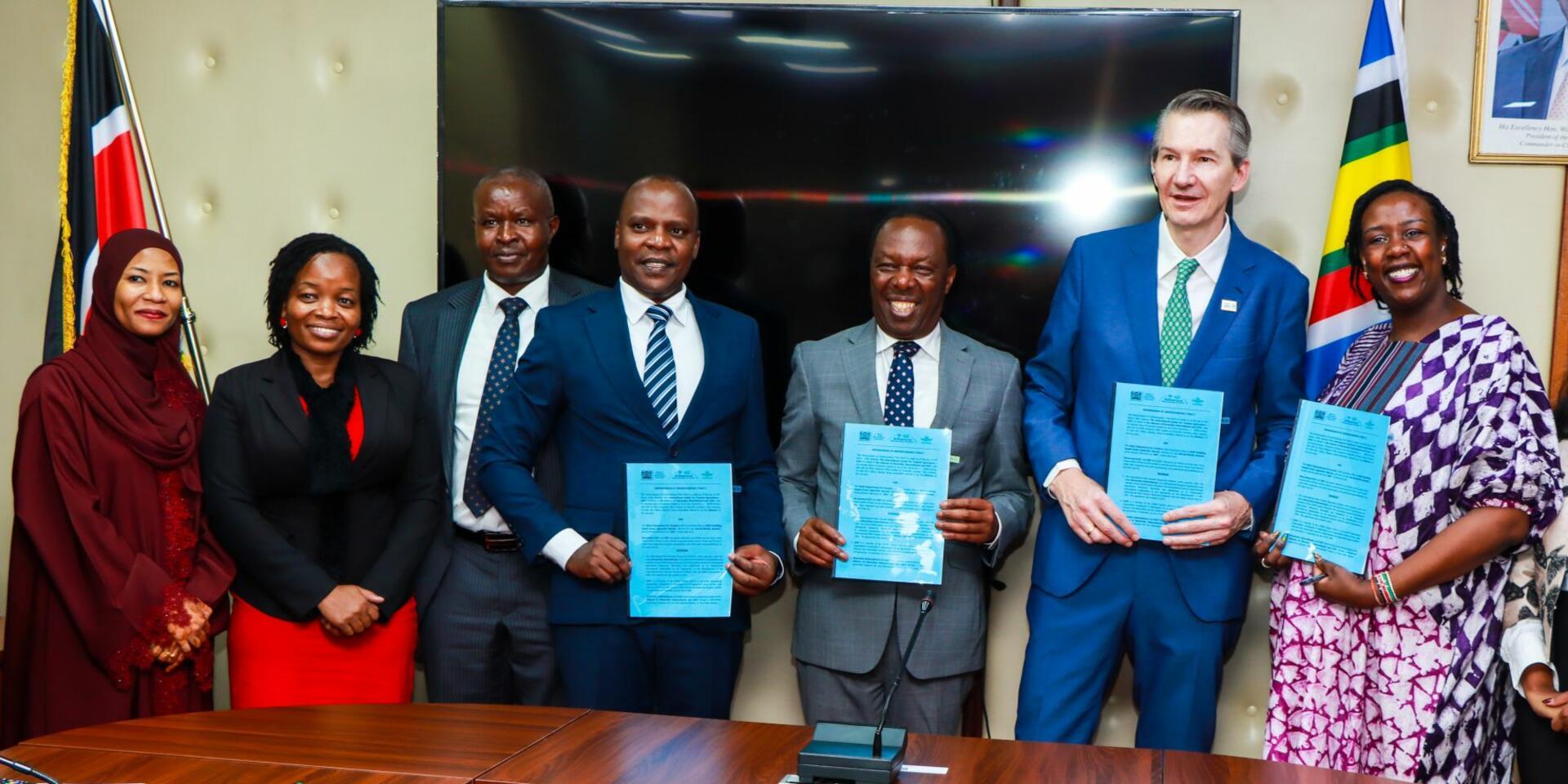 MOU Signing with the Kenyan Ministry of Environment, Climate Change and ...